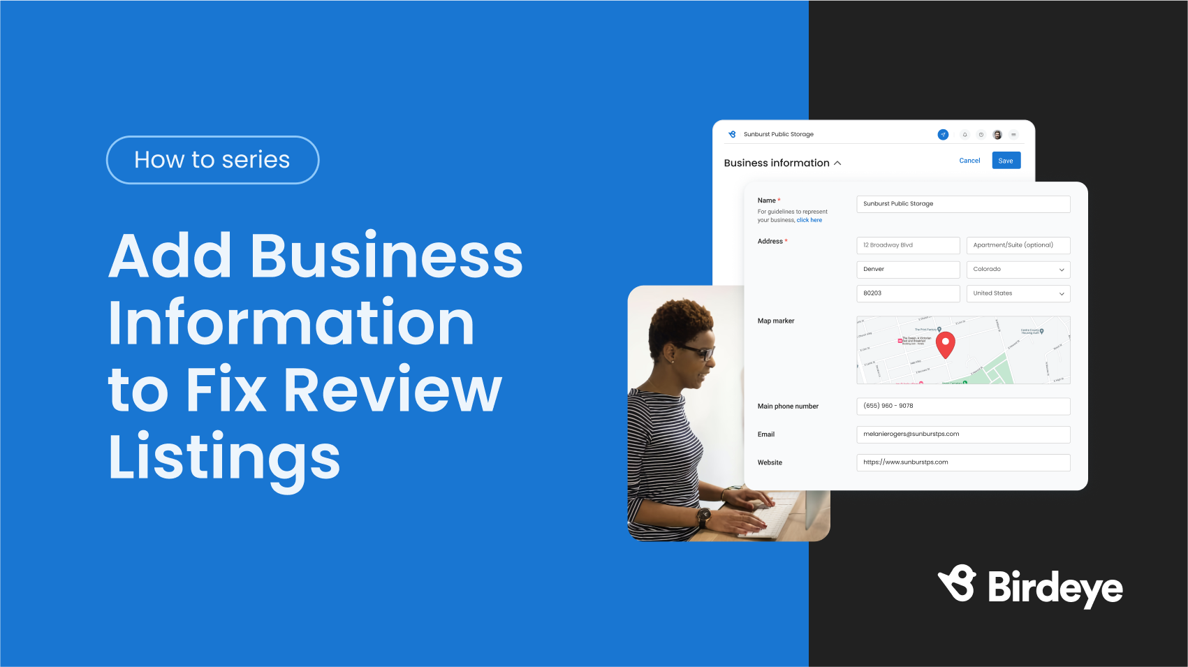 Add Business Information To Fix Review Listings Birdeye
