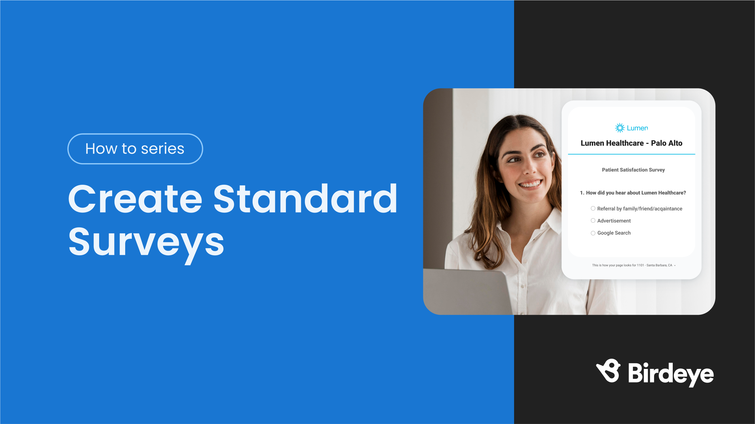 Create Standard Surveys | Birdeye