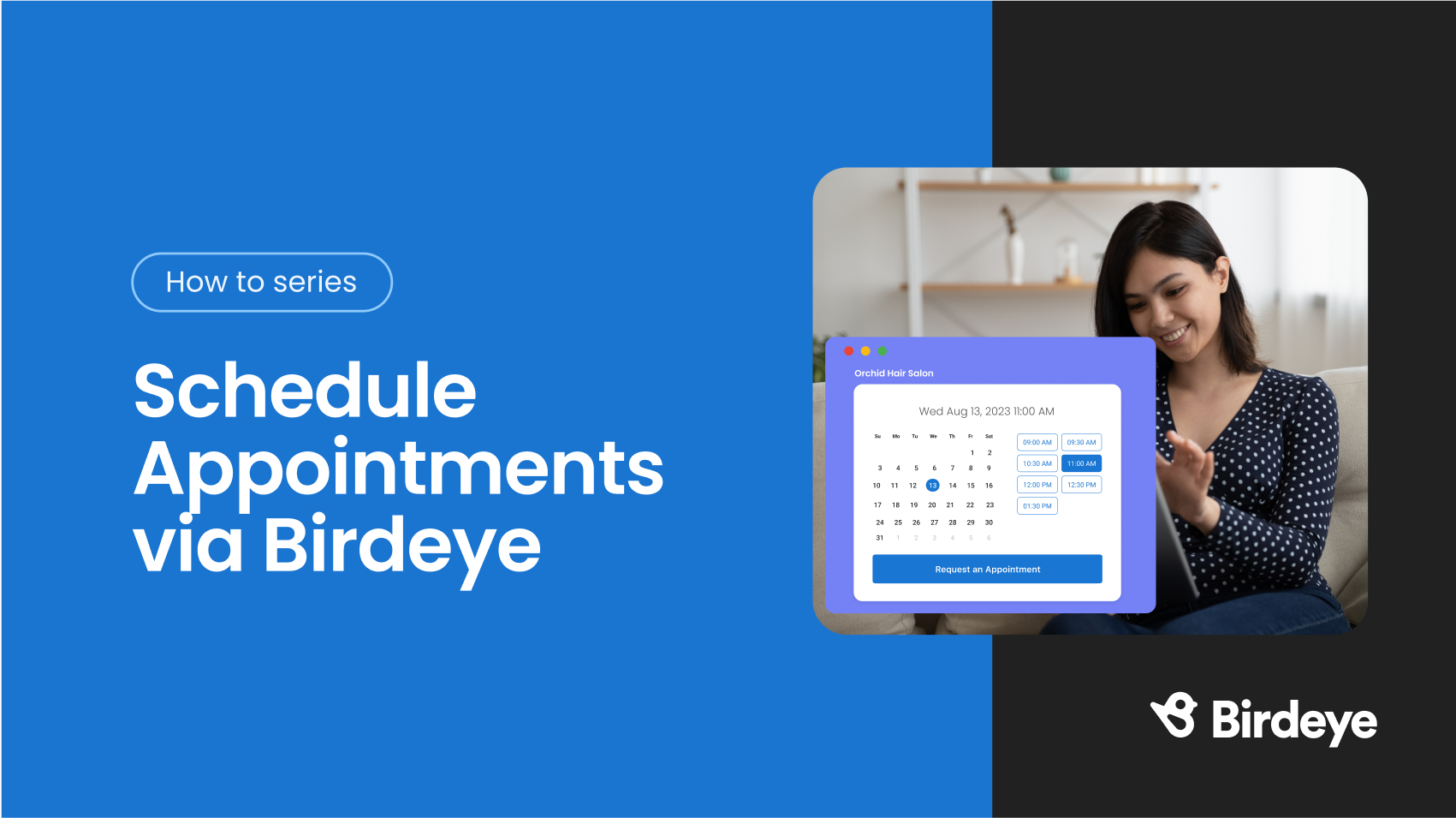 Schedule Appointments via Birdeye | Birdeye