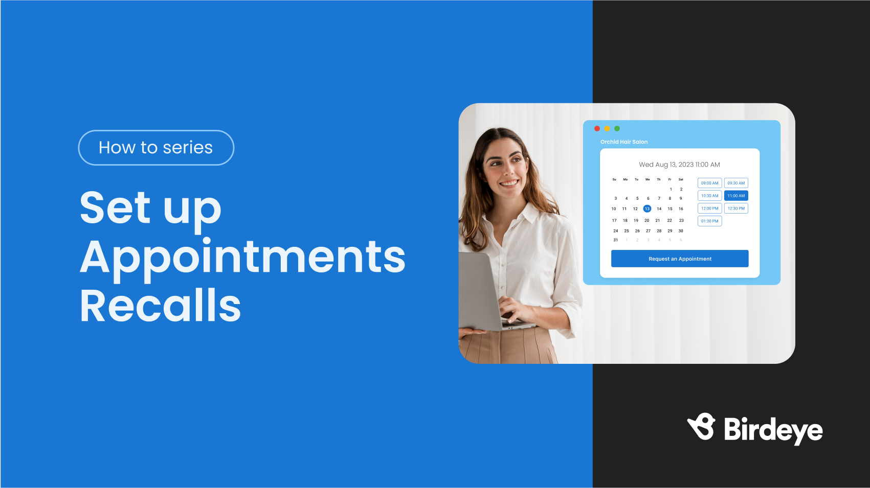 Set up Appointments Recalls | Birdeye