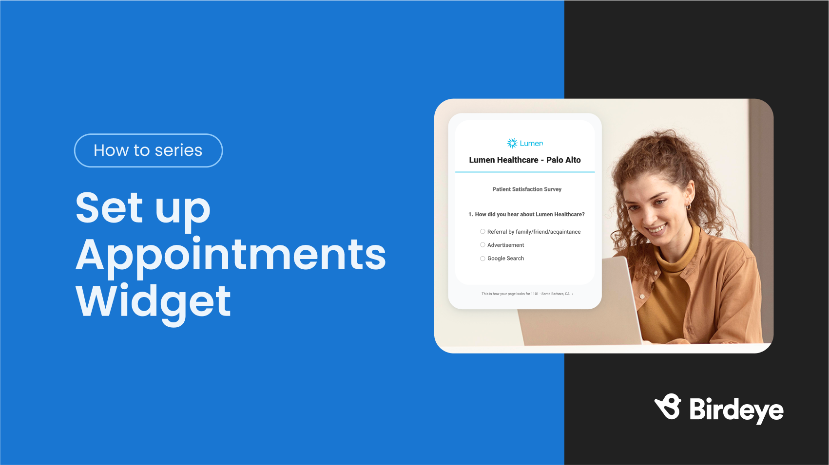 Set up Appointments Widget | Birdeye